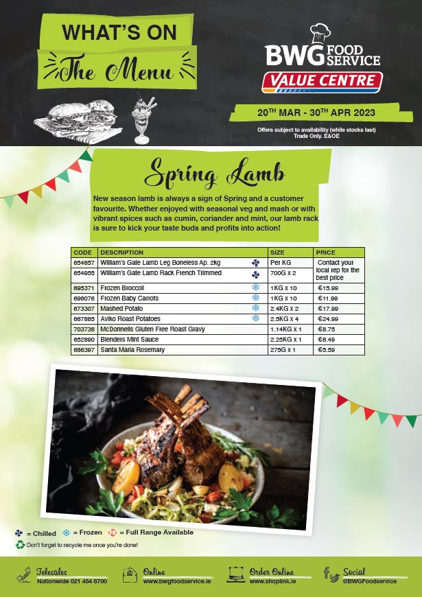 Special Offers – BWG Food Service